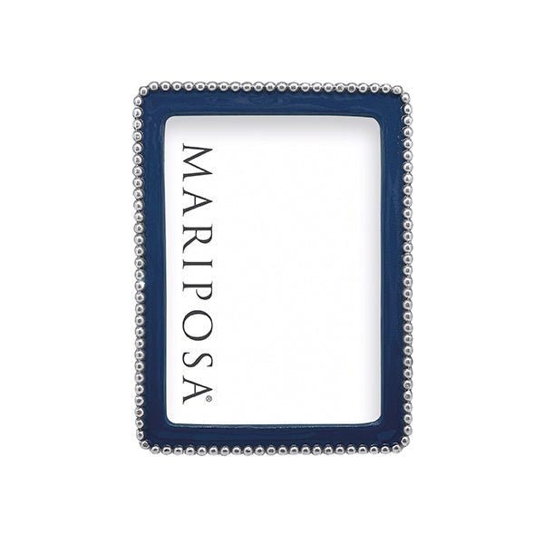 Beaded Blue 5x7 Frame | Mariposa