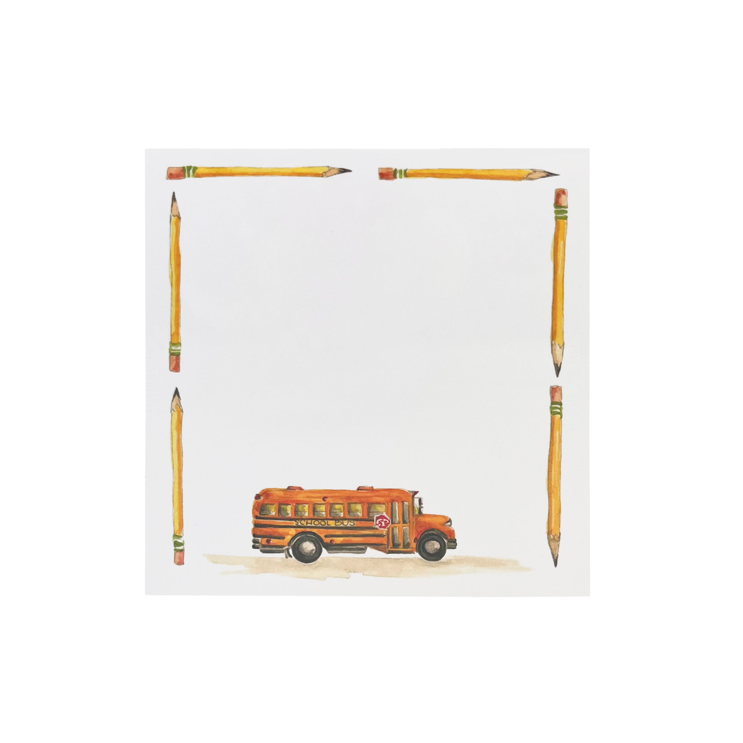 School Bus Note Pad Refill, 75 Count – Mariposa