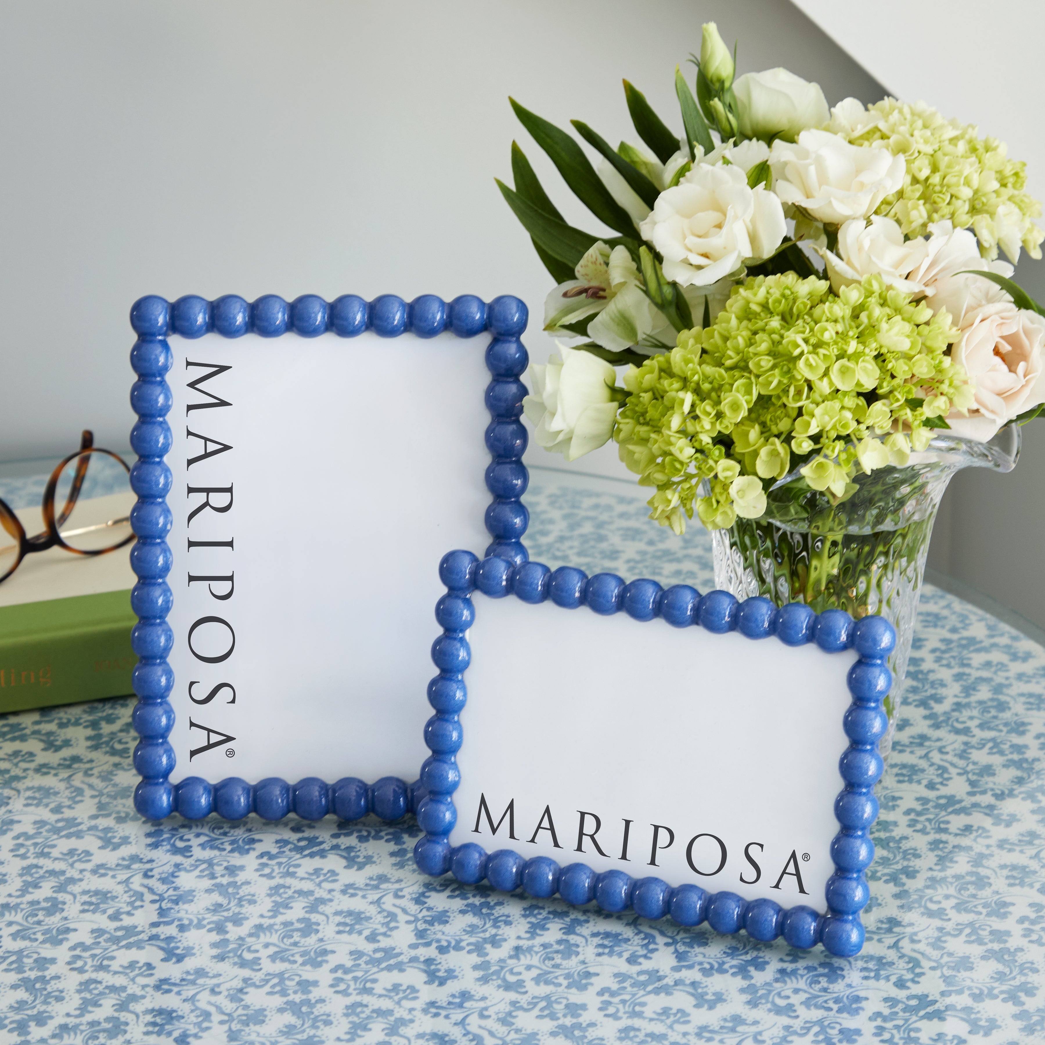 Baubles Blue 4x6 Frame – Mariposa