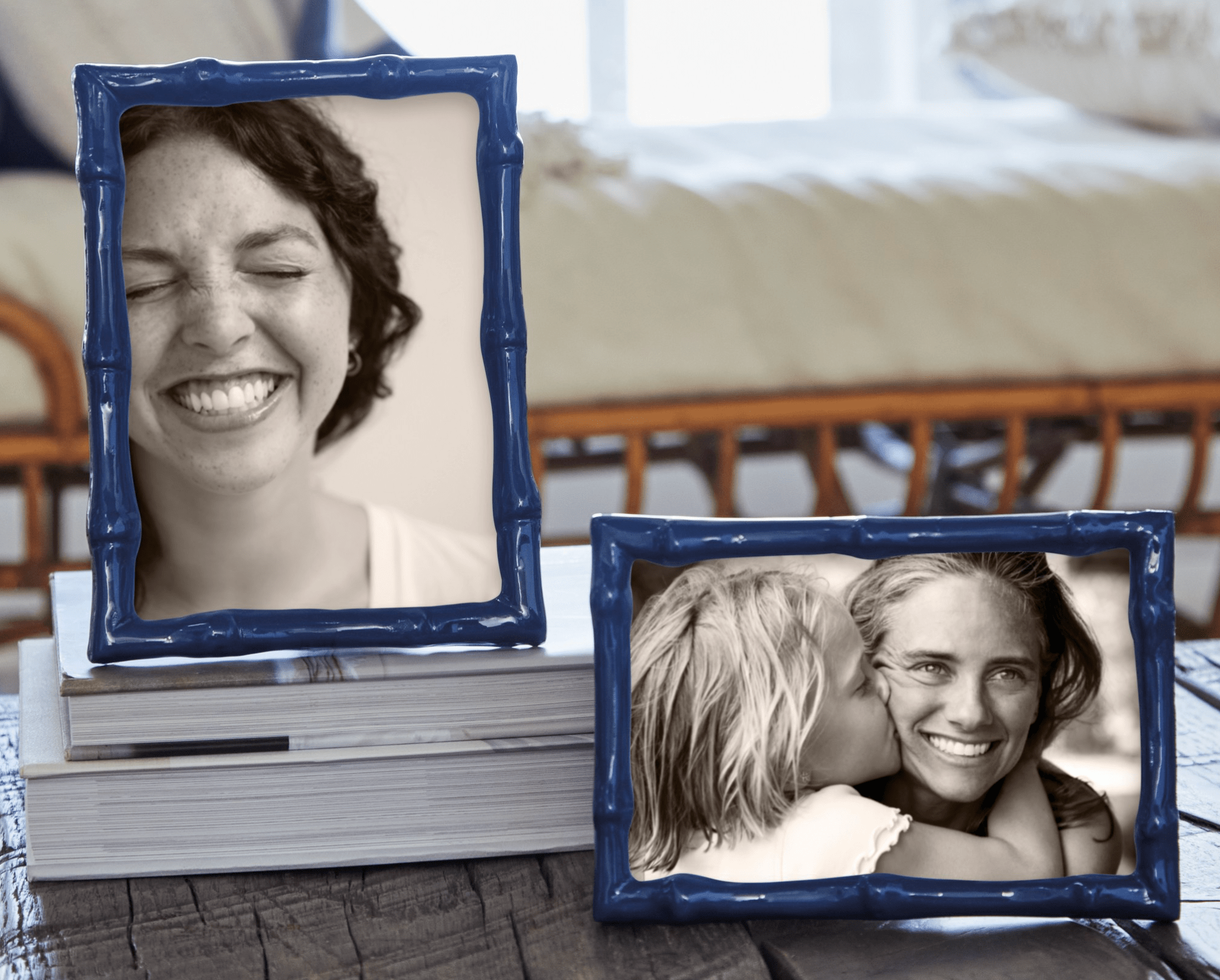 Bamboo Blue 4x6 Frame – Mariposa