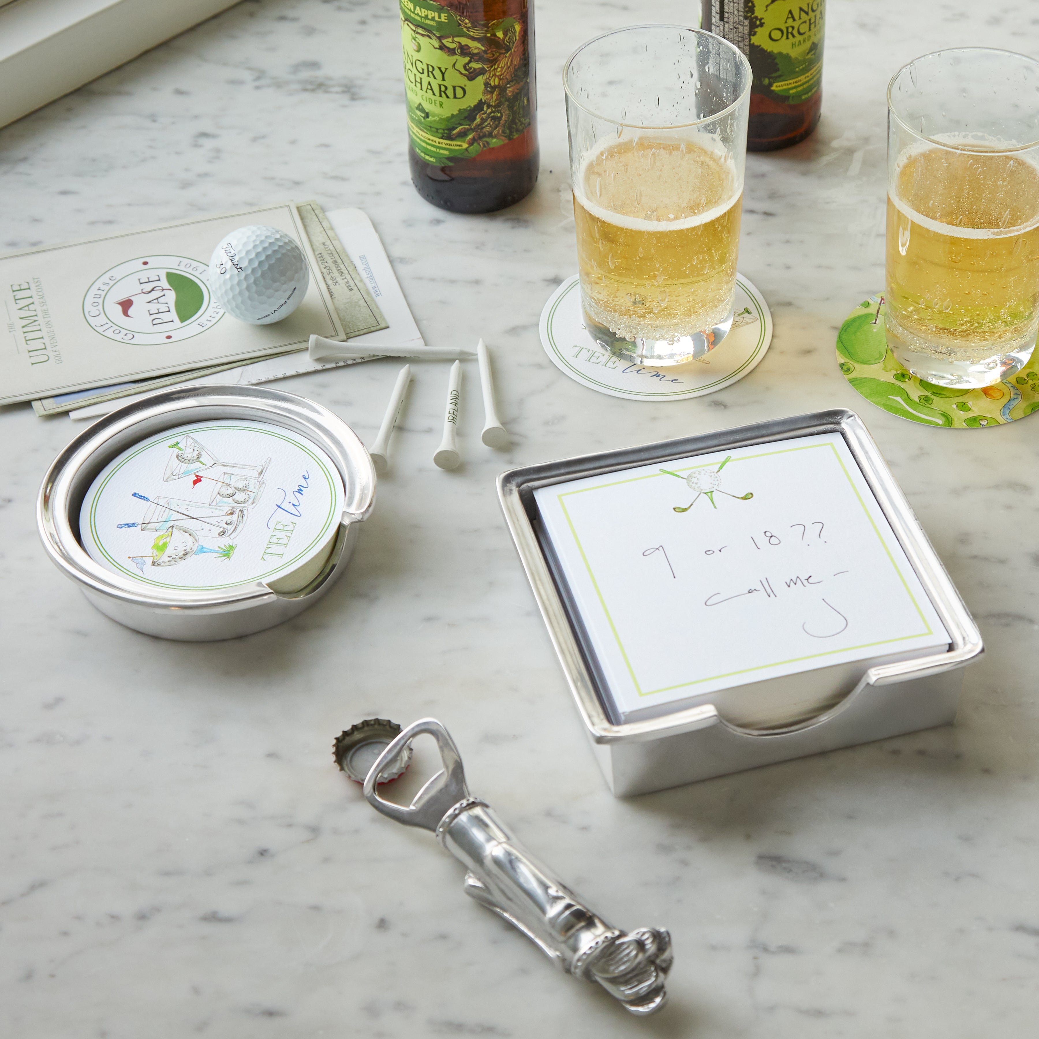 Golf Clubs Signature Notepad Set – Mariposa