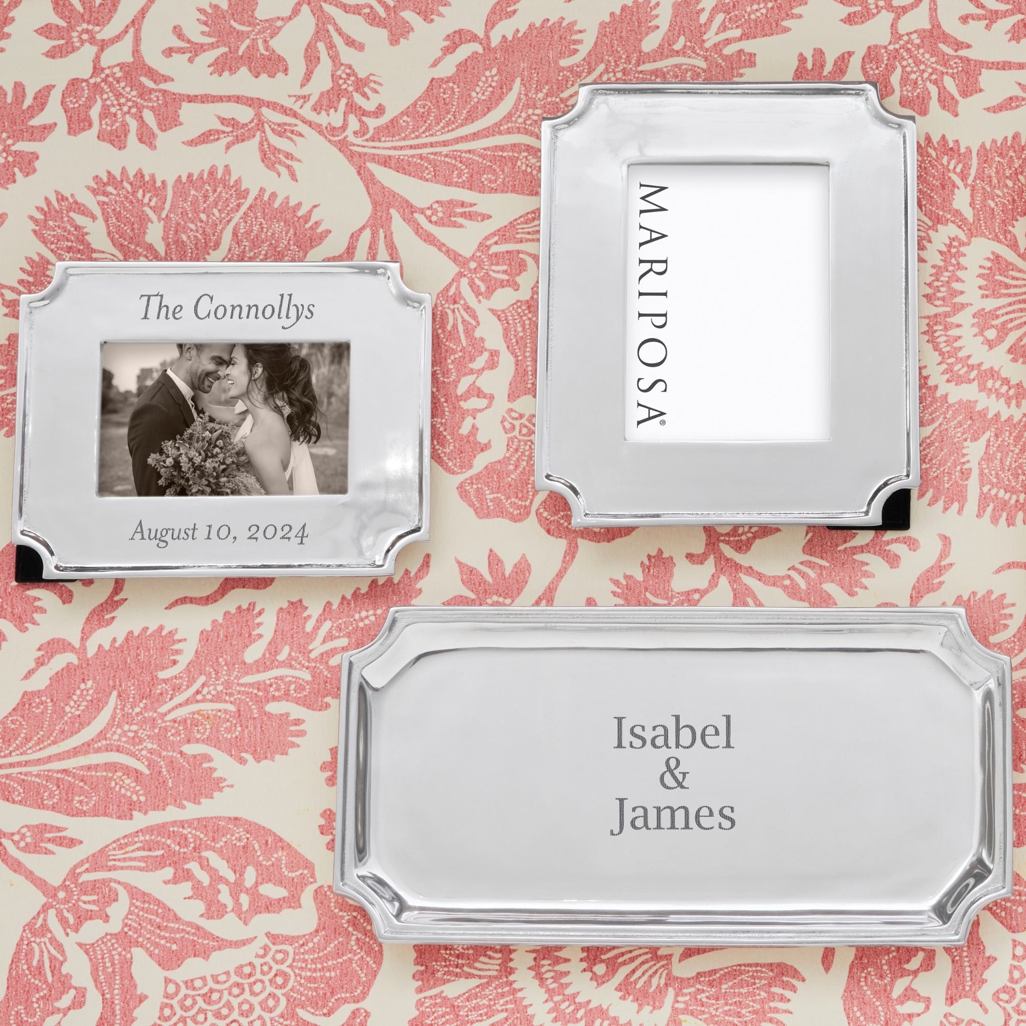Linzee 5x7 Engravable Frame | Mariposa