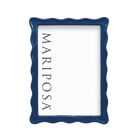 Wavy Blue 5x7 Frame – Mariposa