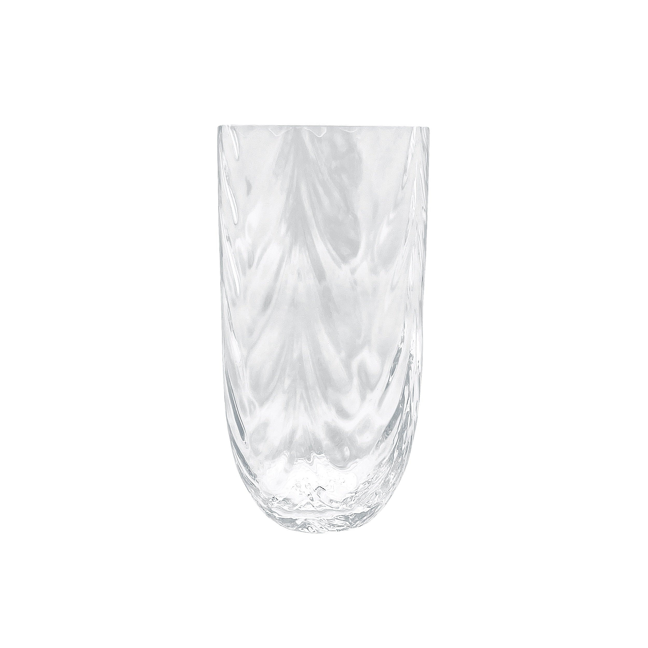 Sip Sip Wave Crystal Clear Drinking Glass – Mariposa