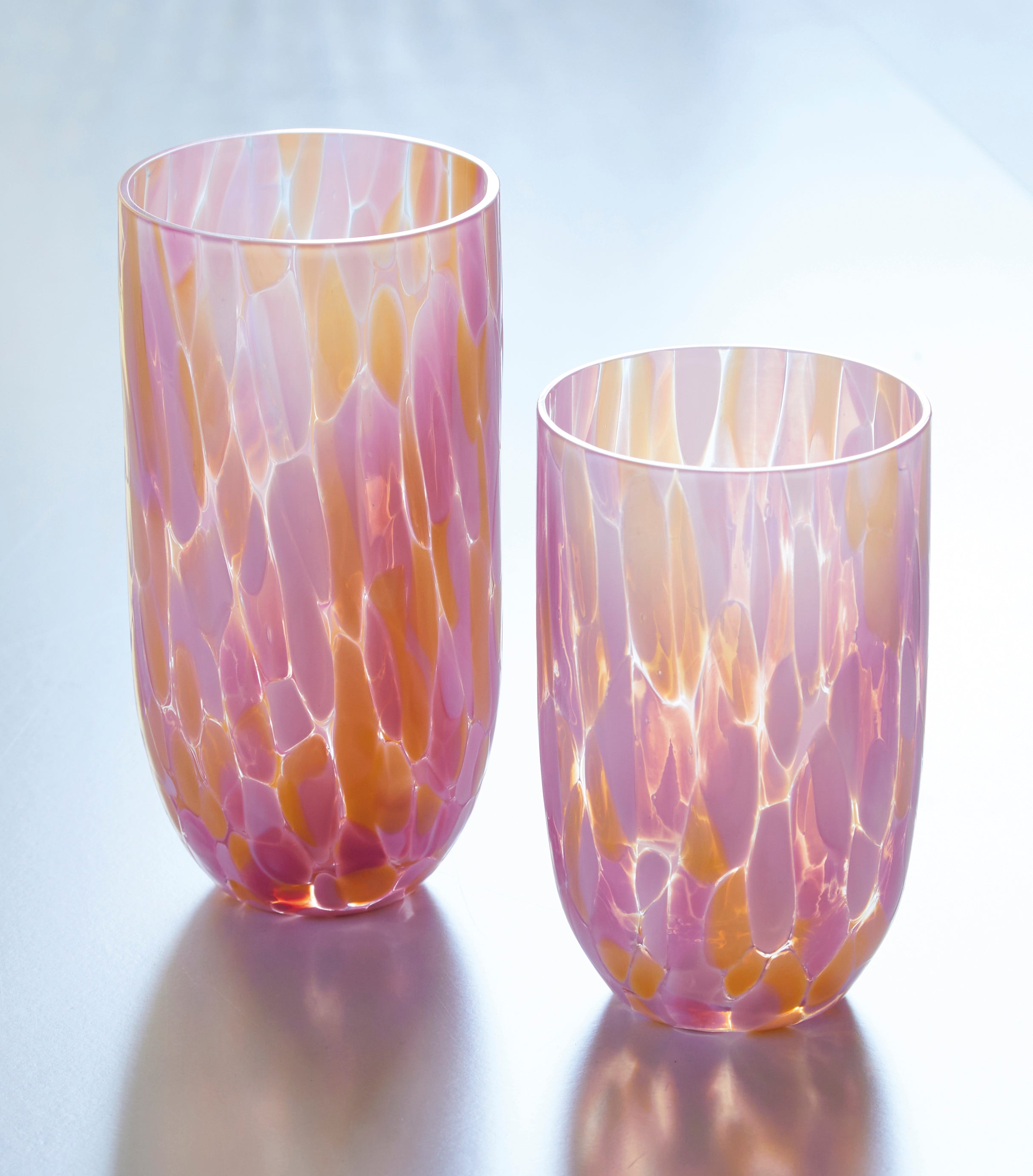 Sip Sip Apricot Splash Stemless Glass – Mariposa
