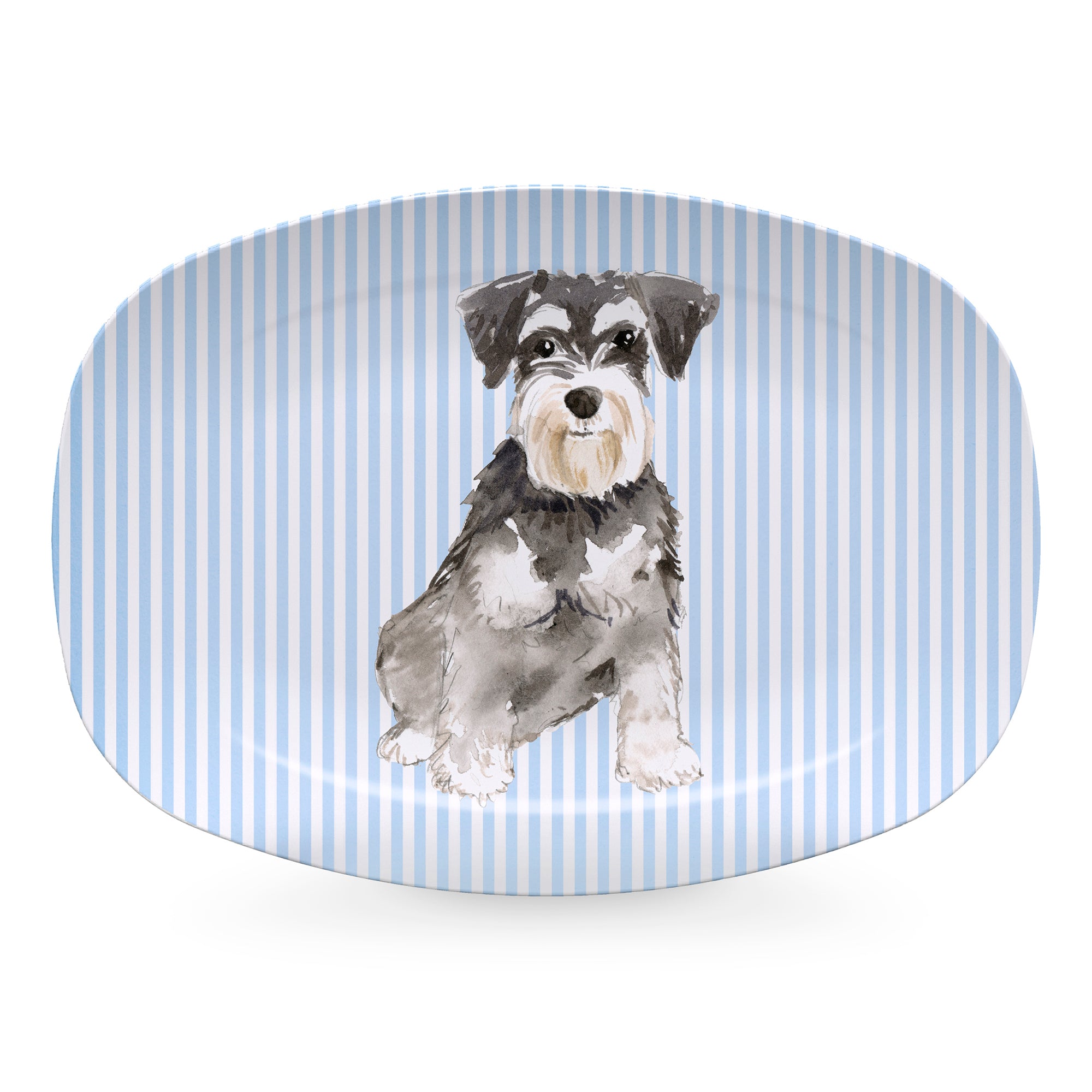 Best Friends Miniature Schnauzer Platter | Mariposa