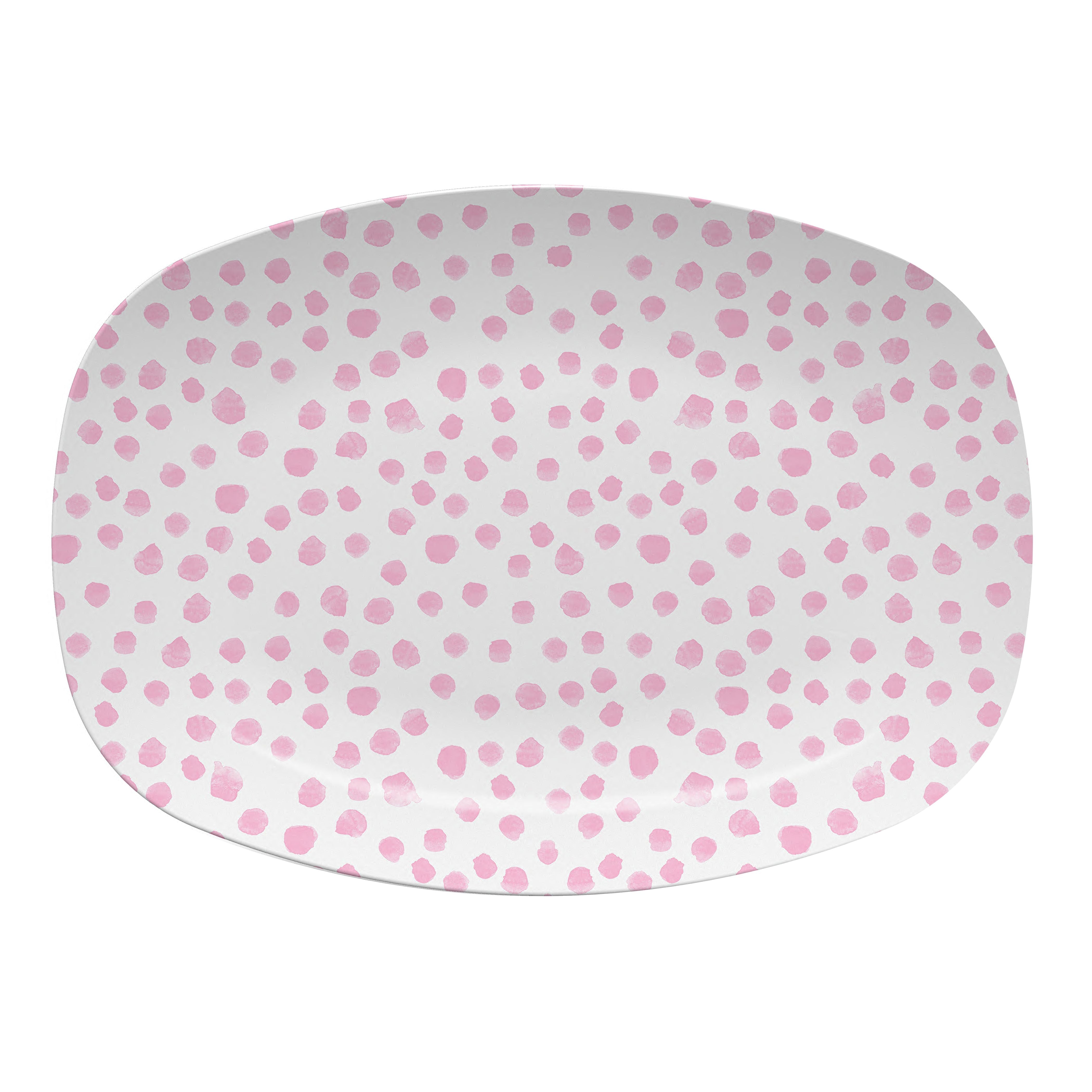 Pink Dotty Platter | Mariposa