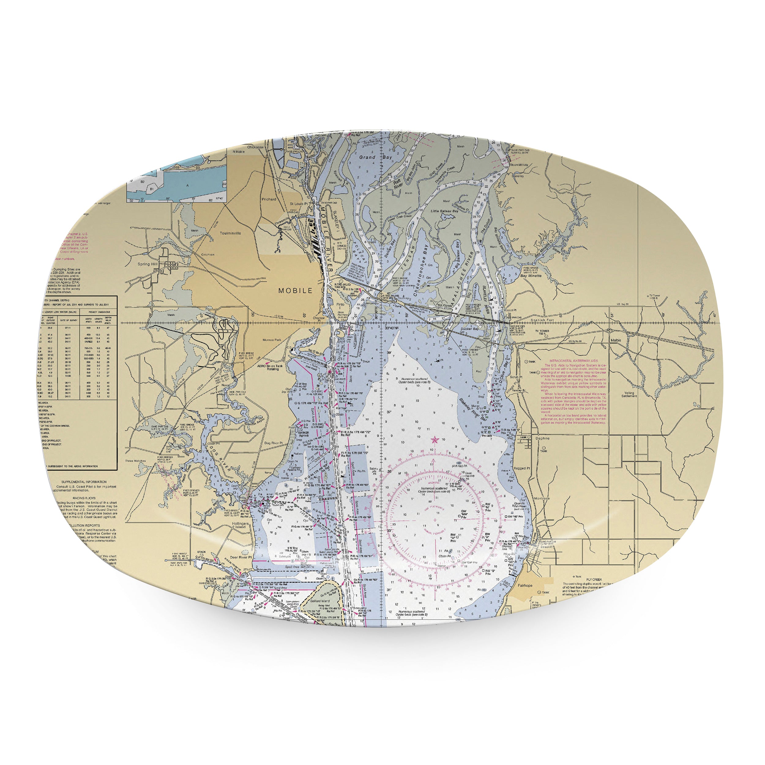 MOBILE Chart Platter | Mariposa