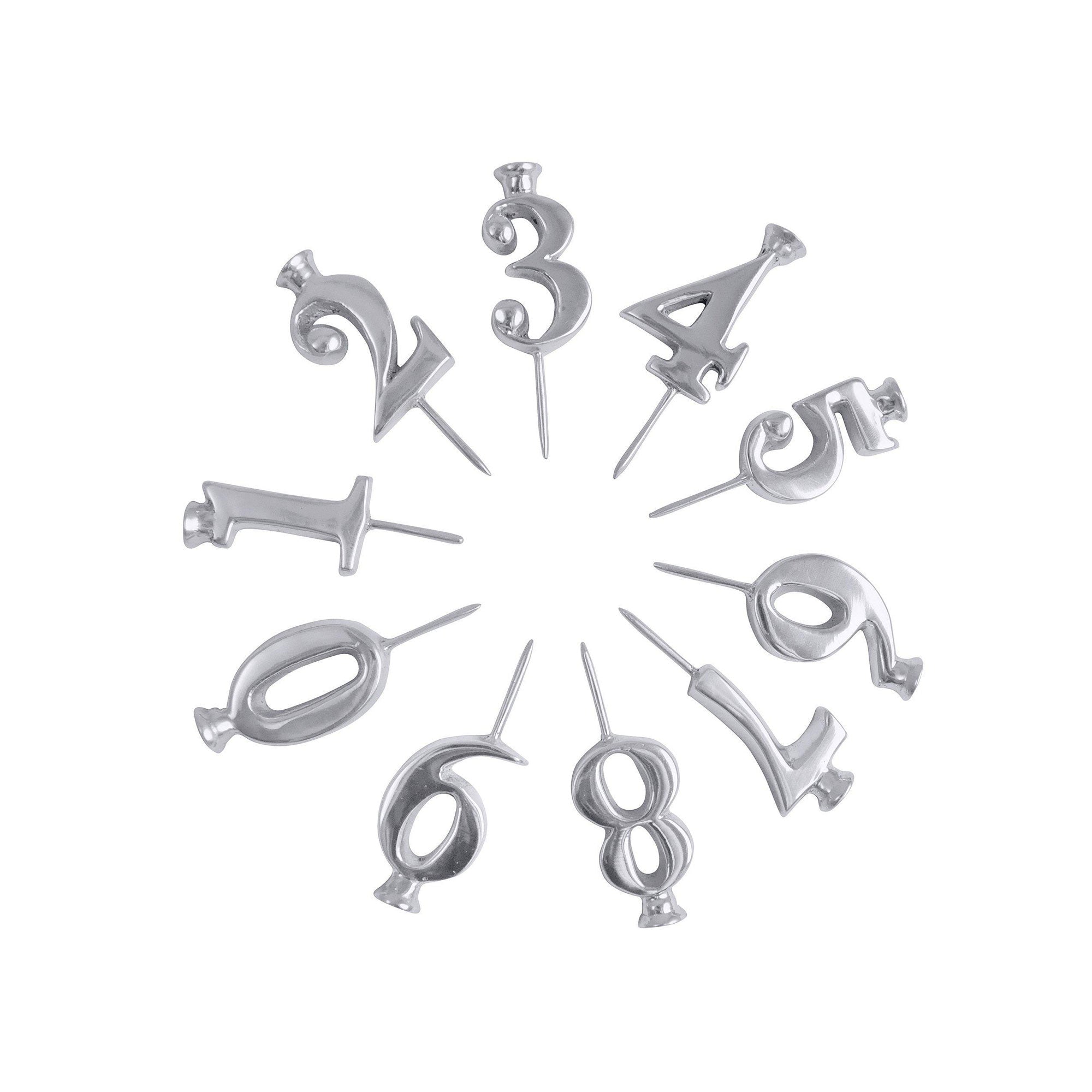 Number Candle Holder Set | Mariposa